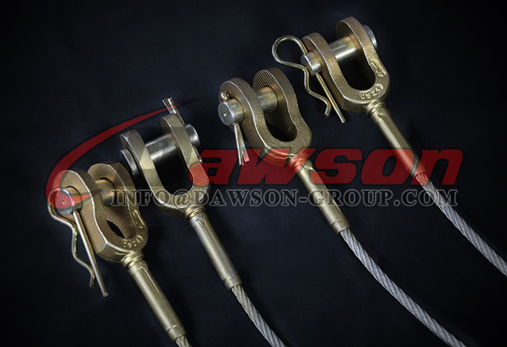 DAWSON Wire Rope Slings with Galvanized Open Spelter Socket - Dawson ...