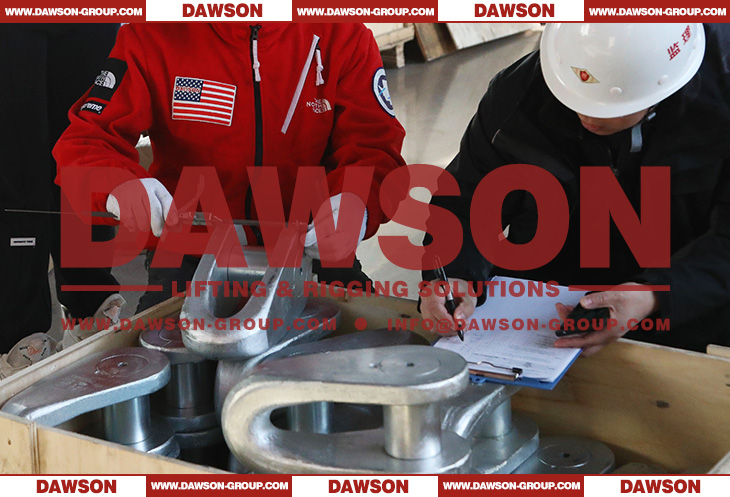 Galvanized Alloy Steel Tonsberg Mooring Link for Mooring Line with DNV ...