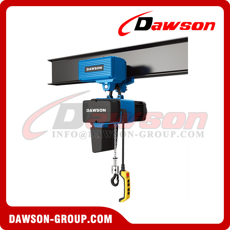 DSES 125kg-2000kg Electric Chain Hoist with Electric Trolley, 0.125T-2T ...