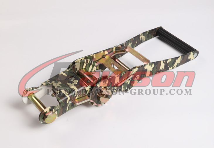 50MM 5T Military Camouflage Heavy Duty Ratchet Buckle for Cargo Lashing ...