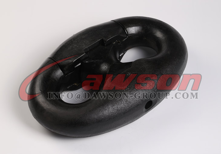 Adjustable Black Painted Marine Connecting Shackle, Connecting Link C ...