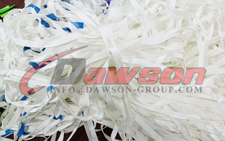 Polyester One Way Slings for Lifting, Crane Lifting Slings, Disposable ...