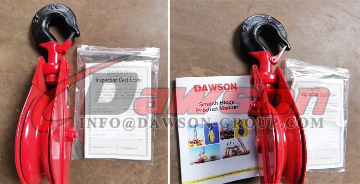 DSPB-F1 Heavy Duty Single Open Hook Pulley for Lifting, Single Wheel ...
