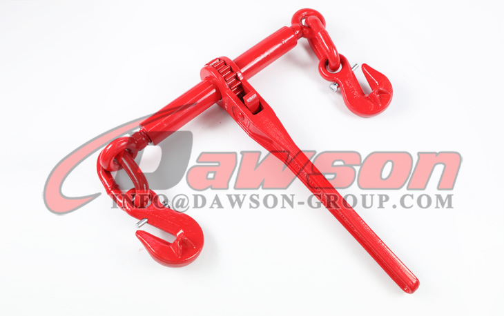 DS753 G80 Ratchet Binder with Safety Hooks, Grade 80 Ratchet Type Load ...