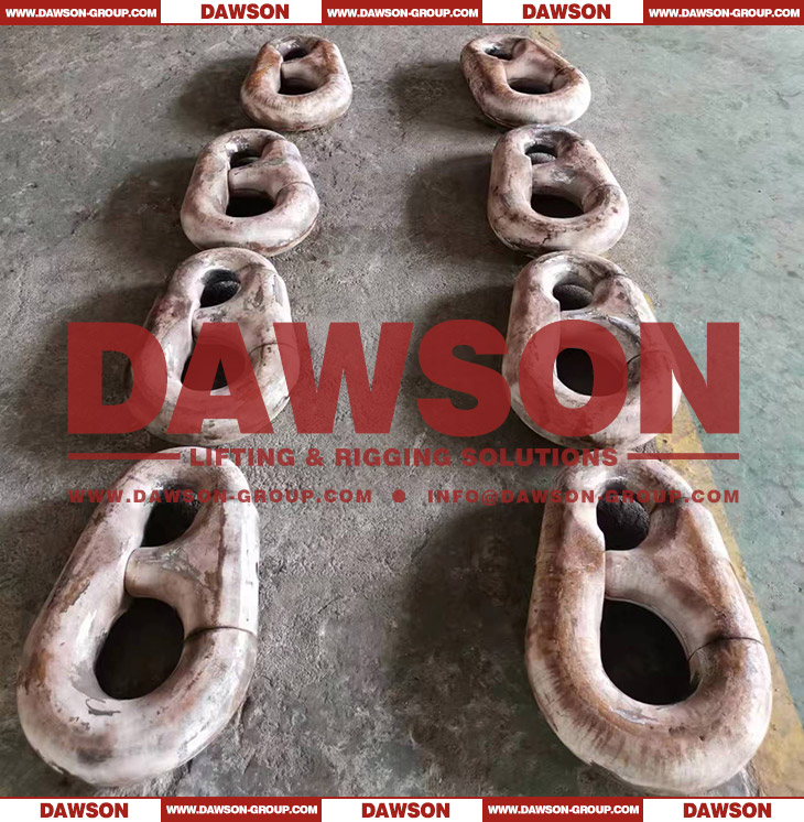 Pear Shaped Connecting link Shackles for Swivel to Anchor Shackles or ...