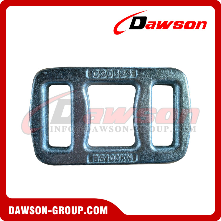 DAWSON DS-OWLB4050 40mm 10T Forged White Zinc Plated One Way Lashing ...