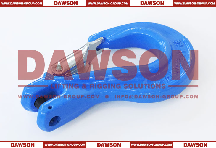 DS1088 G100 Clevis Sling Hook With Cast Latch, Grade 100 Clevis Hook ...
