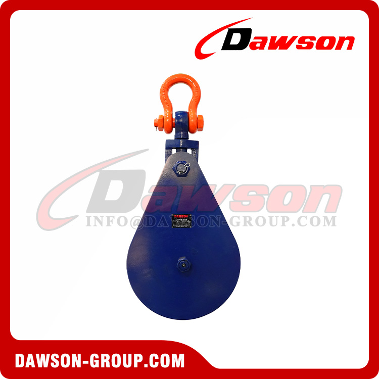 H418 Light Type Champion Snatch Pulley Block with Hook - Dawson Group ...