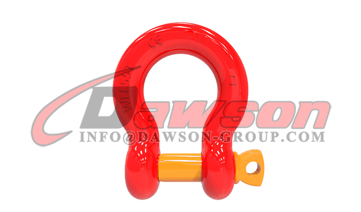 DS758 Grade G8 T8 Screw Type Alloy Bow Shackle, Anchor Shackle with ...