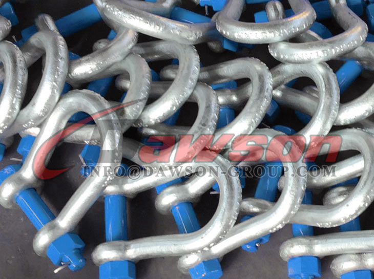 DAWSON DS781 Mooring Shackles, Alloy Steel Mooring Safety Bolt Type Bow ...