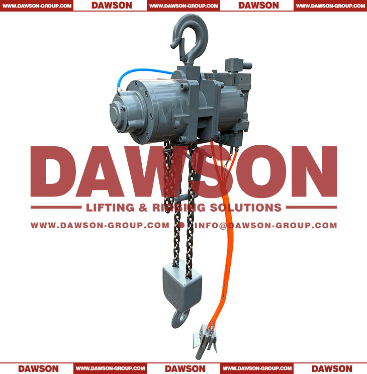 Pneumatic Air Hoist for Onshore and Offshore Operations, Pneumatic ...