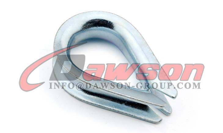 Galvanized Wire Rope Thimble DIN 6899 Type B, Superior Mild Steel Wire ...