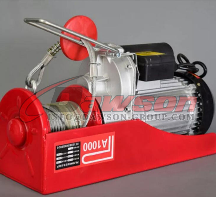 AC Mini Electric Wire Rope Hoist for Lifting Equipment, Mini Wire Rope ...