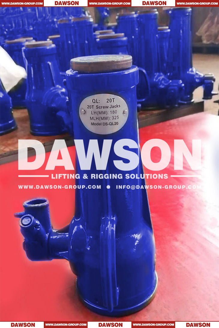 DAWSON DS-JQL Large Tonnage Raise Screw Jack Mechanical Jack, Manual ...