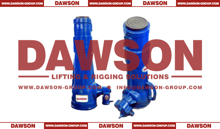 DAWSON DS-DQ Large Tonnage Electric Screw Jack Mechanical Jack, Manual ...