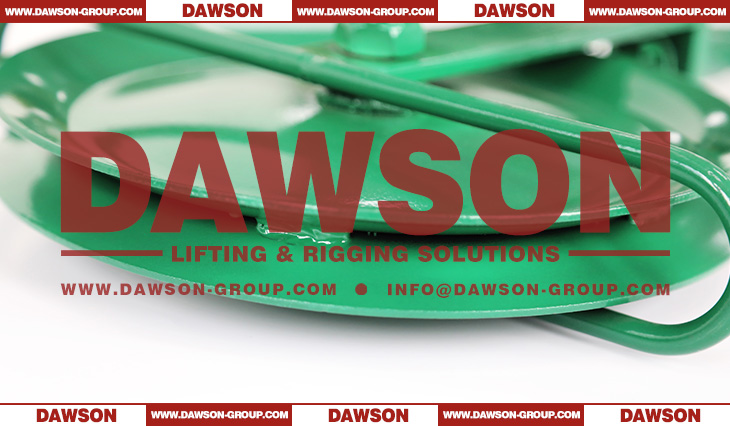 DS-B107 Heavy Duty Gin Wheels Pulley Gin Block Rope Pulley with Powder ...