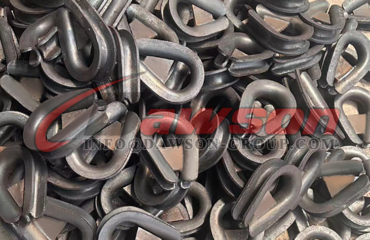 DAWSON DG-414SL Extra Heavy Wire Rope Thimbles (Shackle-Lock), Shackle ...