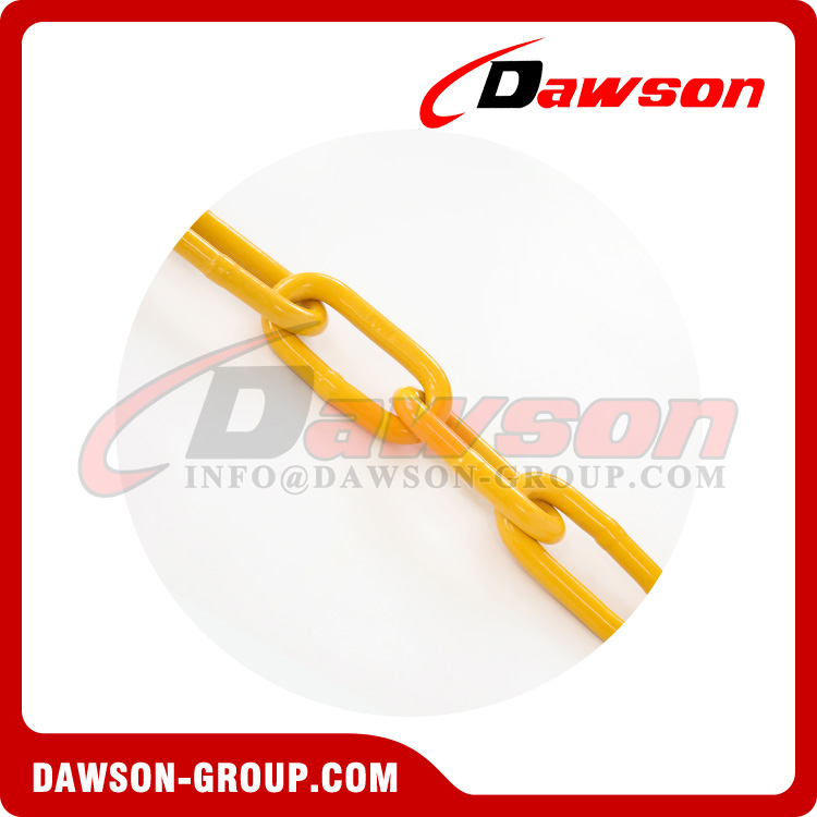 Painted Steel G80 Fishing Long Link Chain for Fish ­Farming / Grade 80 ...