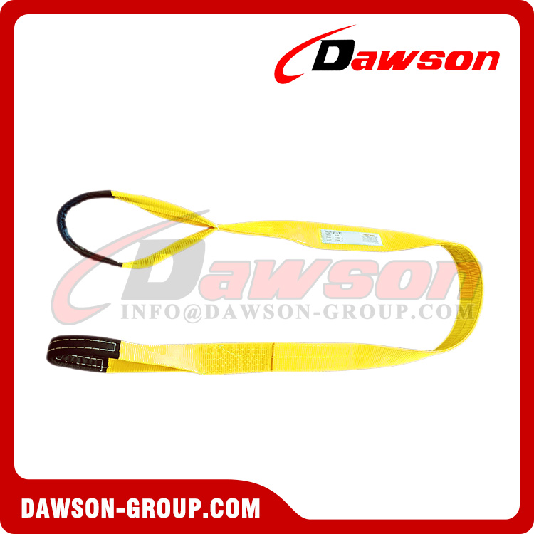 China Double Ply Synthetic Webbing Sling ASME ANSI B30.9, WSTDA-WS-1 ...