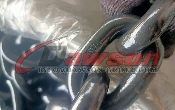EN818-2 3.2-42MM Grade 80 Alloy Lifting Chain, G80 Lifting Chain, Welded Link Chain, Grade 80 ...