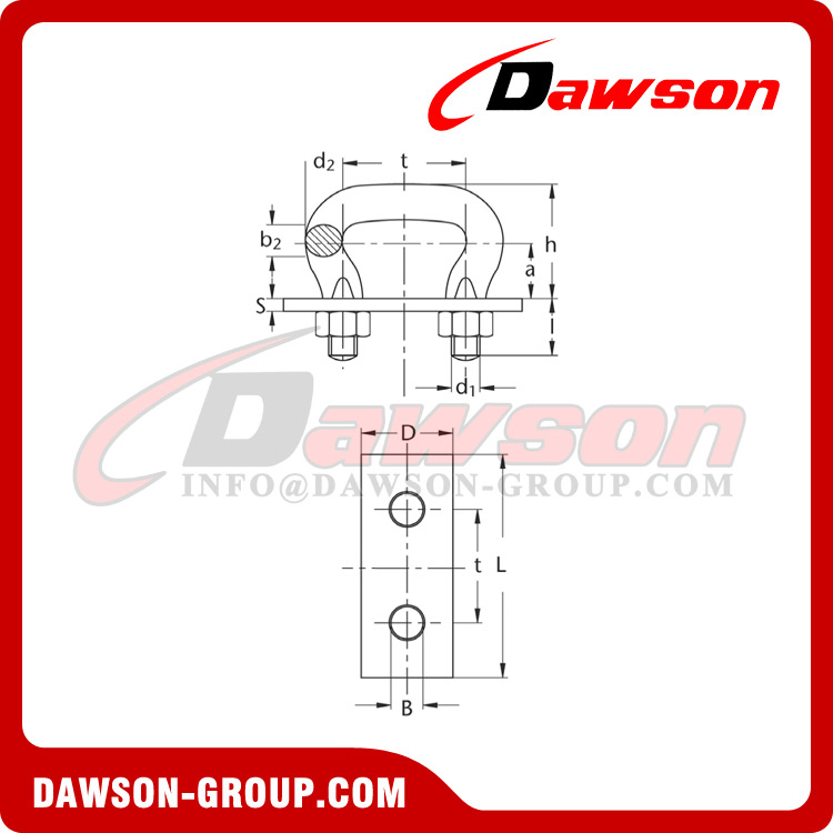 DIN 5699 DIN 745 and Type S Elevators Chain Shackle, Chain Shackles - Dawson Group Ltd. - China ...