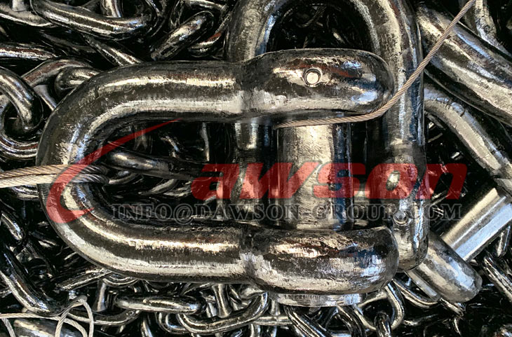 Grade U2 / U3 Black Bitumen Coated Round Pin / Oval Pin Forelock End ...