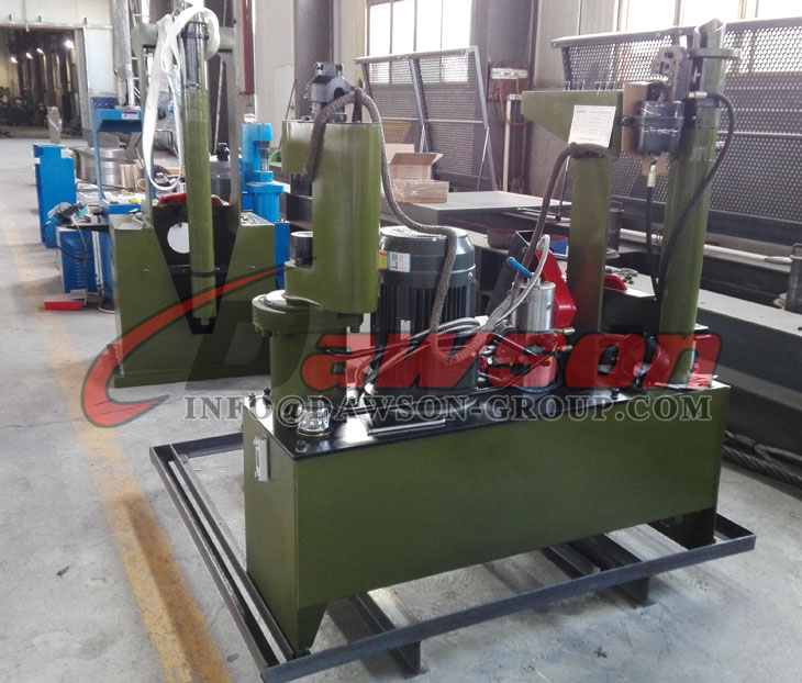 Hydraulic Wire Rope Sling Spliced Machine Set, Splicing Machine, Steel ...