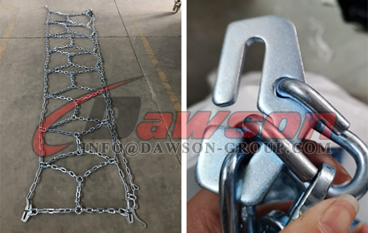 European Standard Snow Chain, alloy steel chain for car - Dawson Group ...