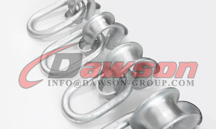 Hot Dip Galvanized Fiber Rope Thimble K3-B with Ear & Master Link for ...