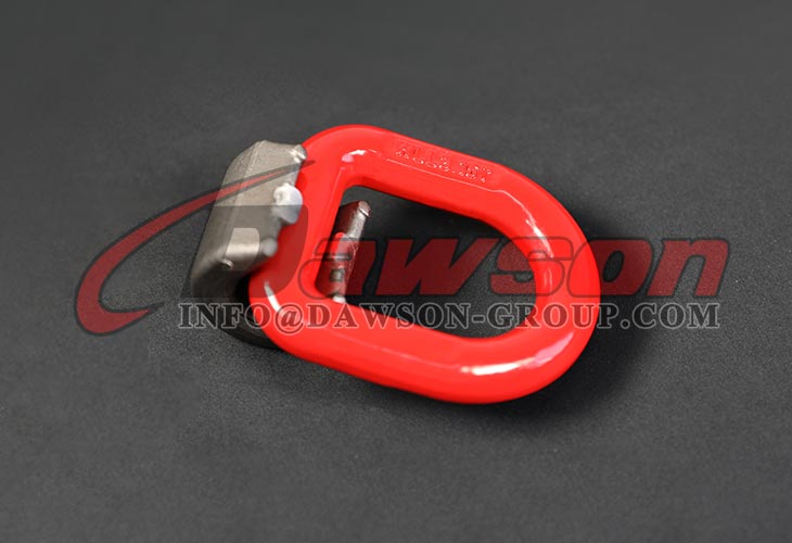 G80 Weld On Pivoting D Link, Grade 80 Lifting D Ring - Dawson Group Ltd ...