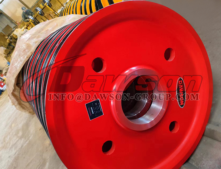 Ring Forging Double Plate Pulley, forging sheave block, snatch blocks ...