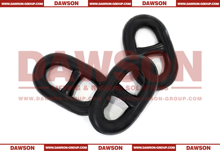 Adjustable Black Painted Marine Connecting Shackle, Connecting Link C ...