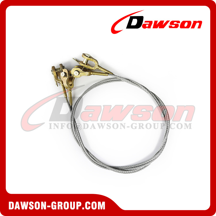 DAWSON Wire Rope Slings with Galvanized Open Spelter Socket - Dawson ...