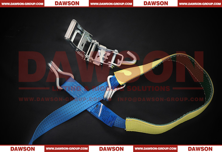 50MM Over-Wheel Car Recovery Transporter Trailer Straps, Kit of 4 Over Wheel Circumference ...