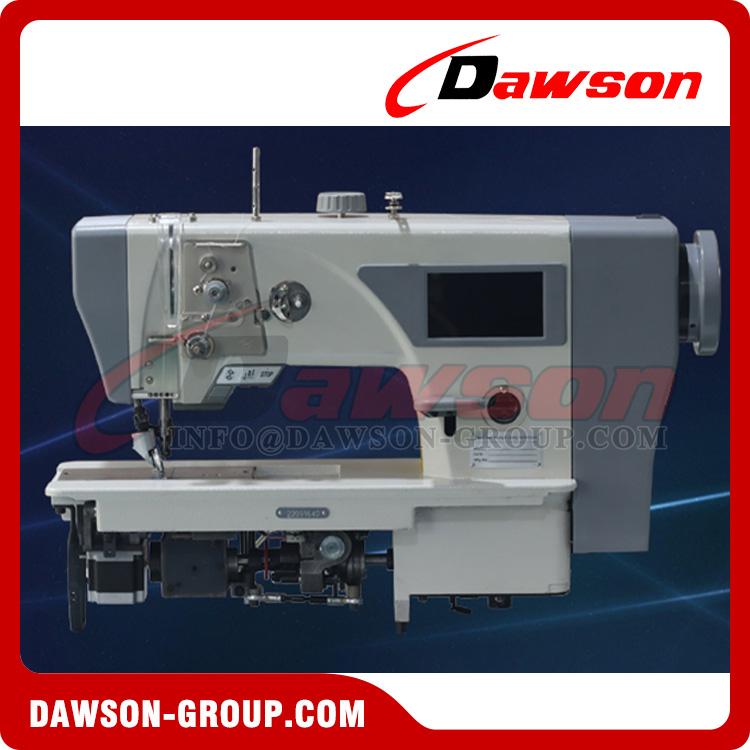 DS-TTFSM-72593 Sewing Machine with Wheel Feed and Driven Top Roller for ...