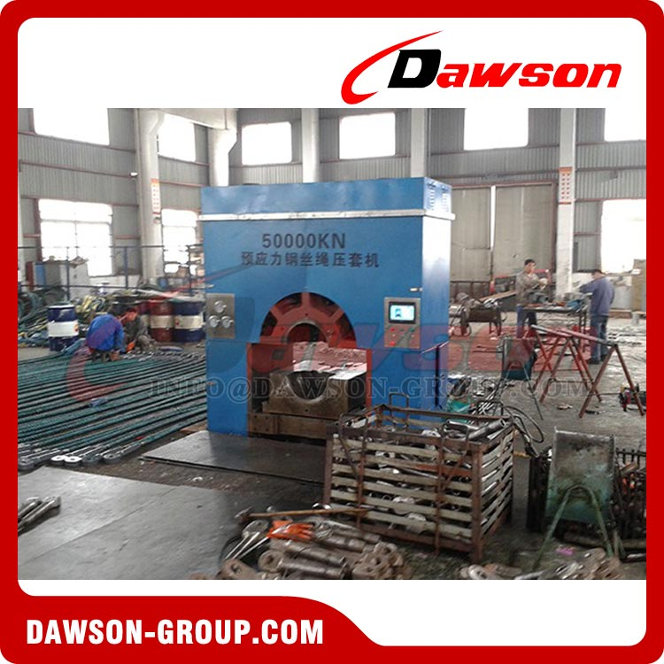 H-type Hydraulic Wire Rope Swaging Machine, Hydraulic Wire Rope ...