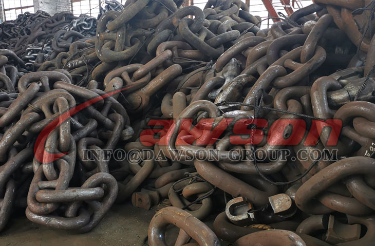 R3 Grade Stud / Studless Offshore Mooring Chain for Offshore Oil Platform, Hot Dip Galvanized or ...