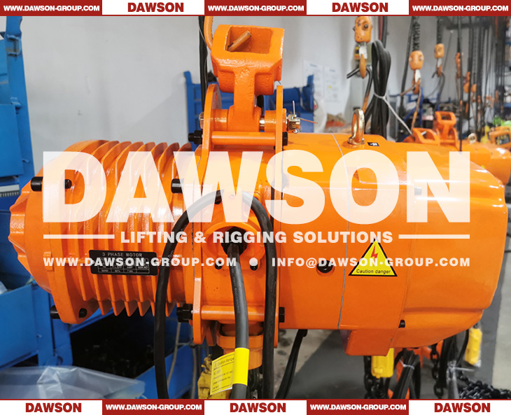 0.5 T - 5 Ton Electric Chain Hoist with Manual Trolley, 500KG-5000KG ...