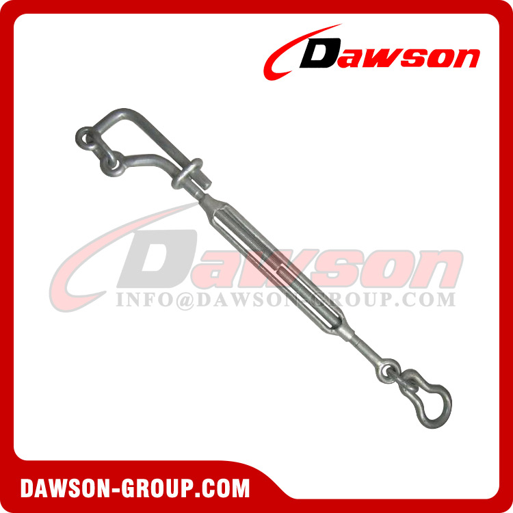 DAWSON Deck Lashing Turnbuckles, Cargo Securing Container Lashing Turnbuckle, Forged Turnbuckles ...