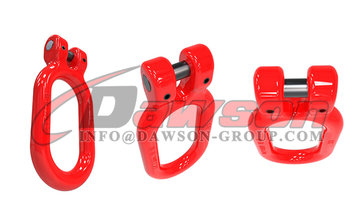 G80 / Grade 80 Forged Super Alloy Steel Omega Link for G80 Chains, Grade 80 Clevis Single Master ...