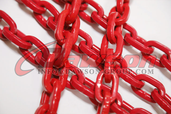 Grade 80 D-Shape Forestry Chain, G80 Welded Forestry Link Chain, Grade ...