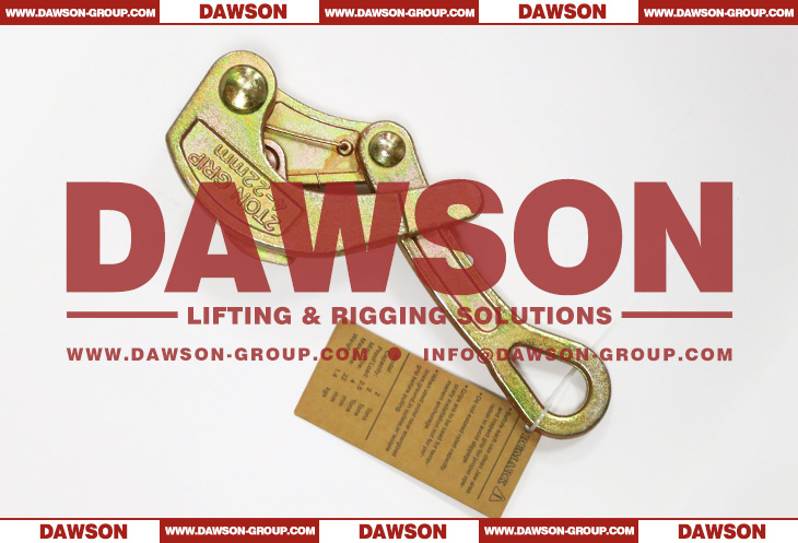 DAWSON Wire Rope Grips, Cable Grip, Wire Rope Gripper, Cable Pulling ...