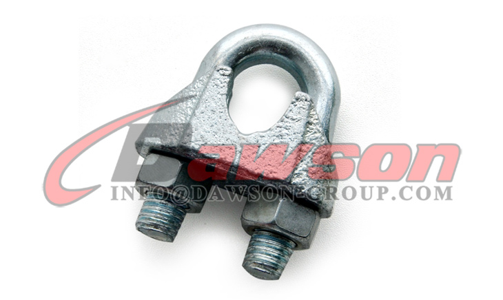 US Type Malleable Wire Rope Clips, Galvanized Steel Wire Rope Clip ...