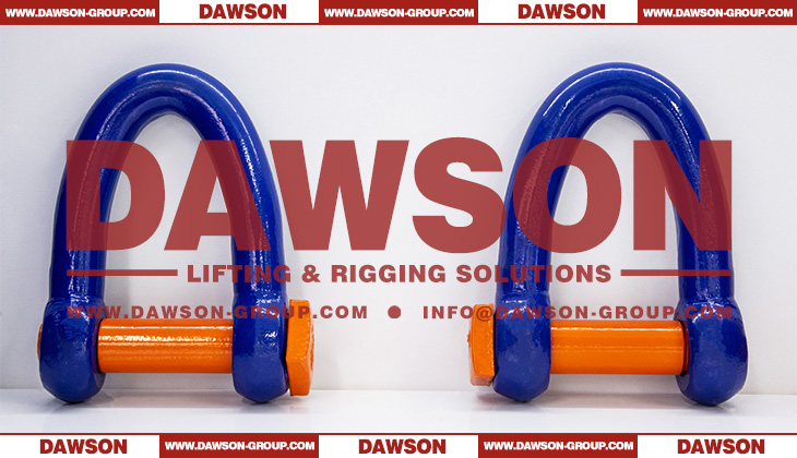 Steel Vee Type Shackles for Fishing, Delta Fishing Shackle, Blue ...