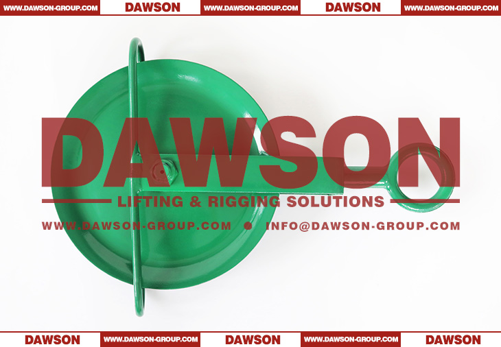 DS-B107 Heavy Duty Gin Wheels Pulley Gin Block Rope Pulley with Powder ...