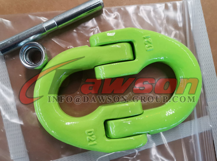 G100 / Grade 100 European Type Connecting Link for Lifting Chain Slings ...
