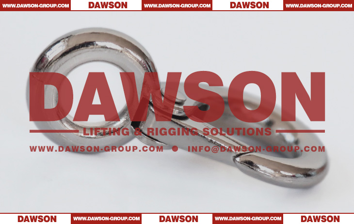 Rigid Eye Snap Hook, 90 degree Fixed Eye Spring Snap Hook - Dawson ...