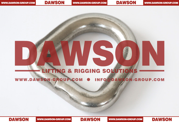 20Ton 1'' Stainless Steel 316 Lashing D Ring, SS316 Tie Down Heavy Duty ...