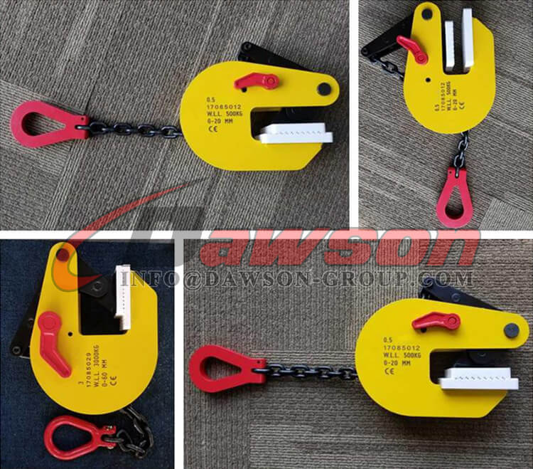 Non-Marking Vertical Clamps, Non Marring Plate Lifting Clamp for ...