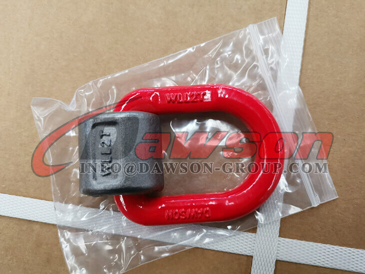 G80 Weld On Pivoting D Link, Grade 80 Lifting D Ring - Dawson Group Ltd ...